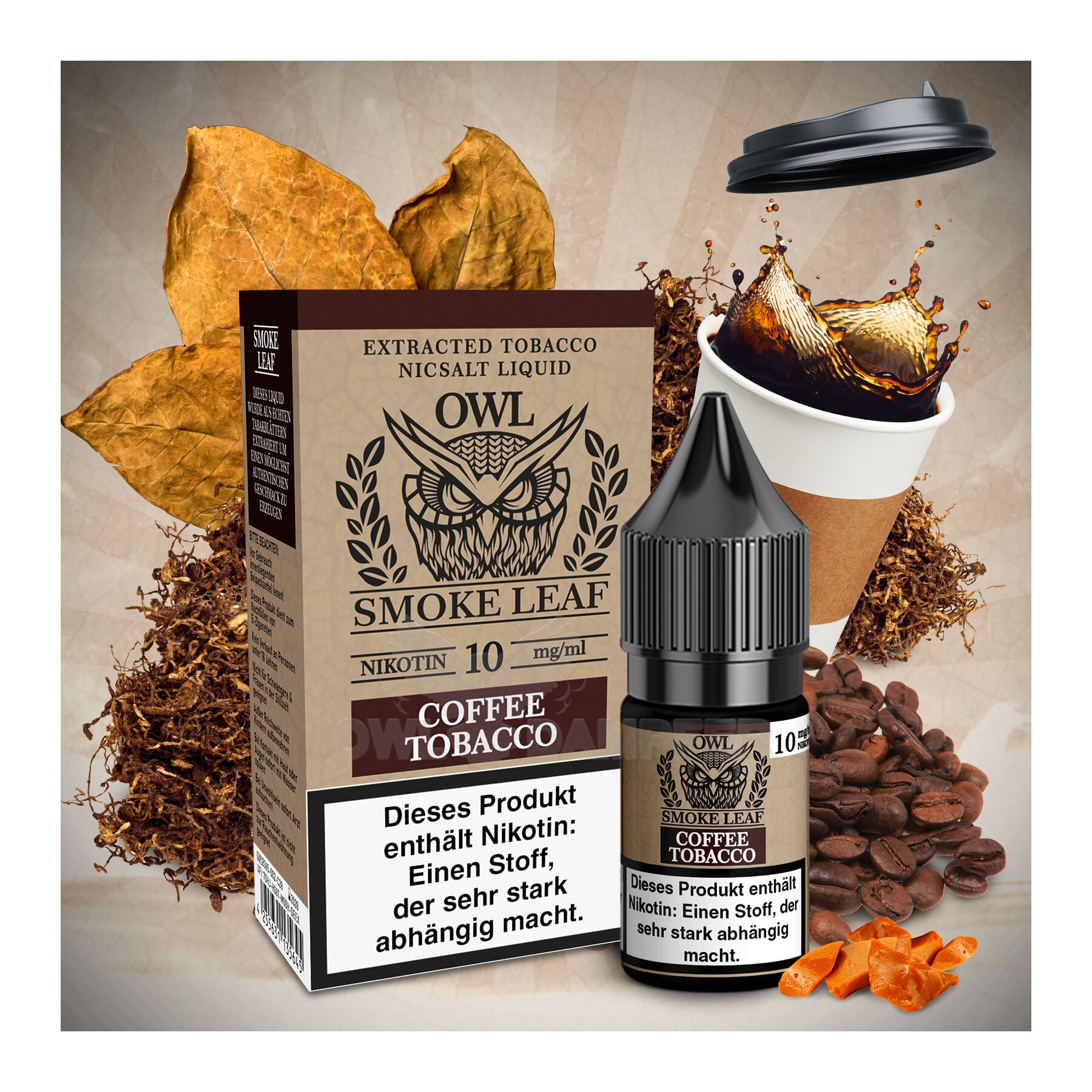 OWL Smoke Leaf - Coffee Tobacco Liquid